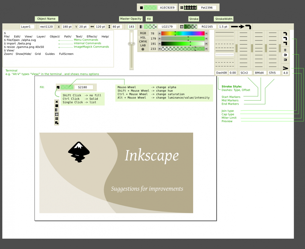 Dialogs reorganization - Inkscape Wiki